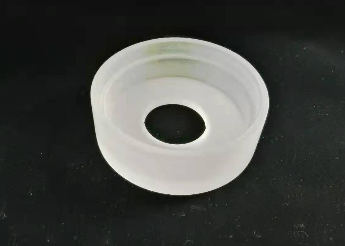 Customized Fused Quartz Flange Clear / Translucent Type Optional