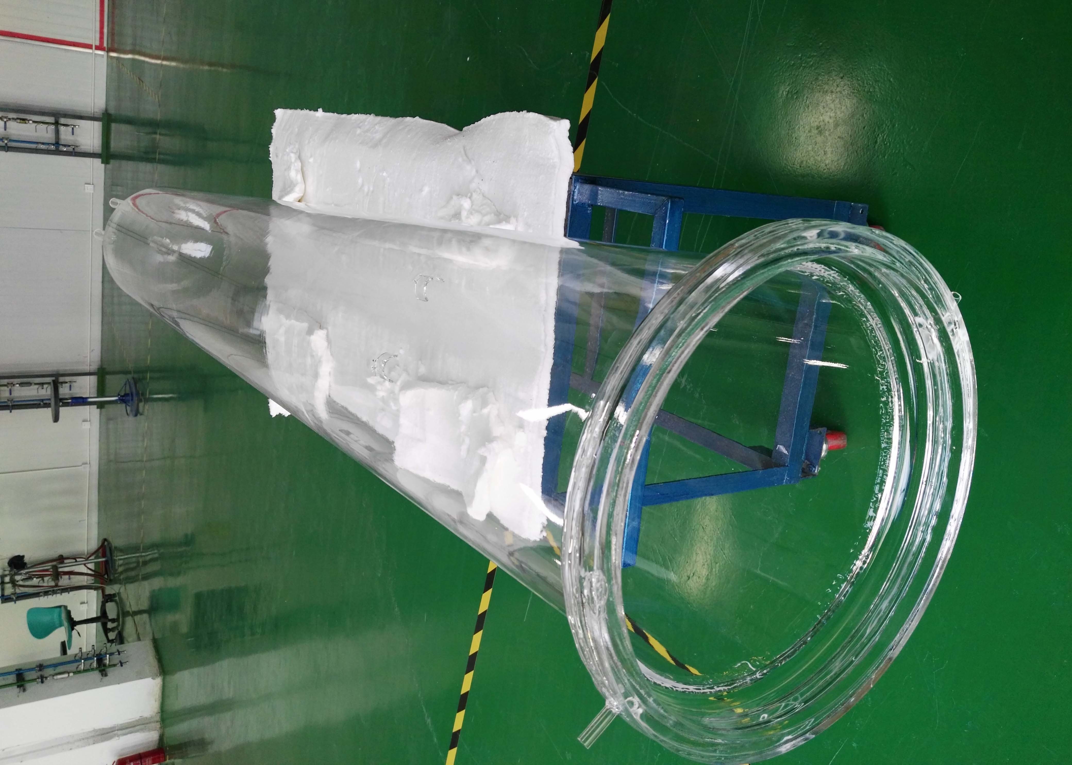 Solar Industry Quartz Glass Furnace Tube With 330mm Outside Diameter