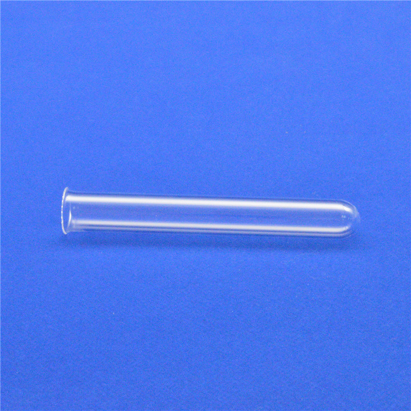 Custom One End Closed Fused Quartz Glass Test Tube Round Bottom Type ...
