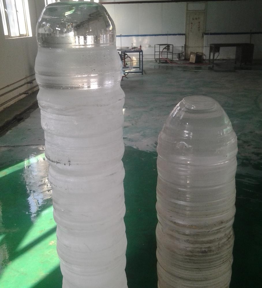 Round Shape Quartz Glass Ingot High Temperature Resistant For Optics