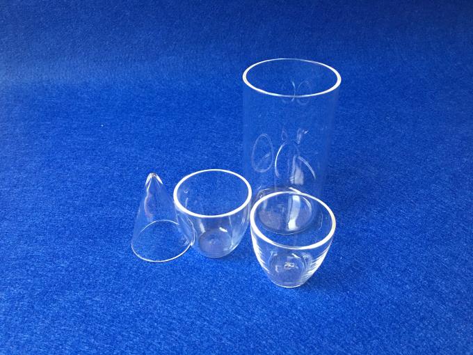 Lab Supplies Glassware 99.99% SiO2 Fused Quartz Glass Labware/Crucible ...
